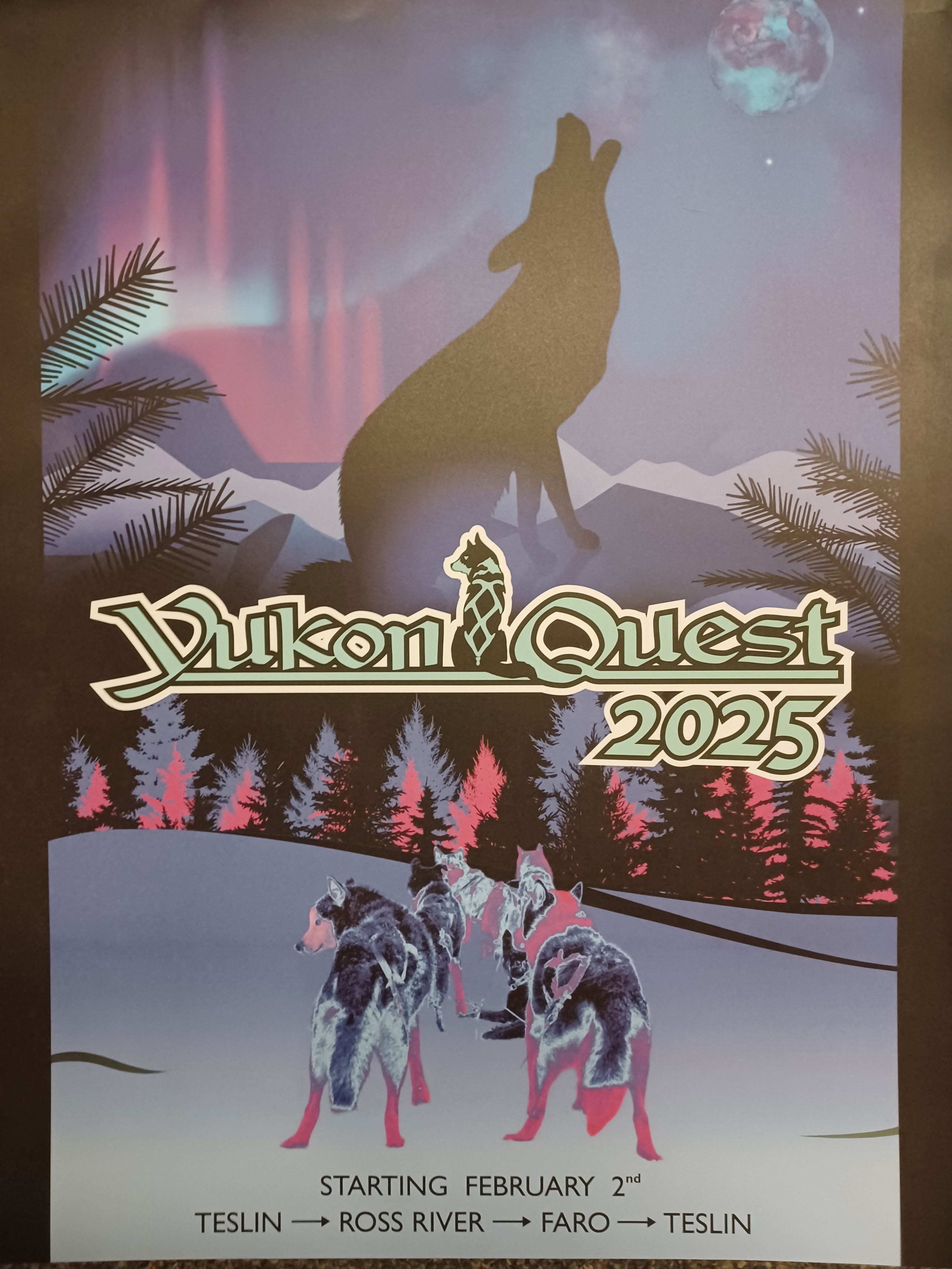 2025 Race Poster | Yukon Quest International Association